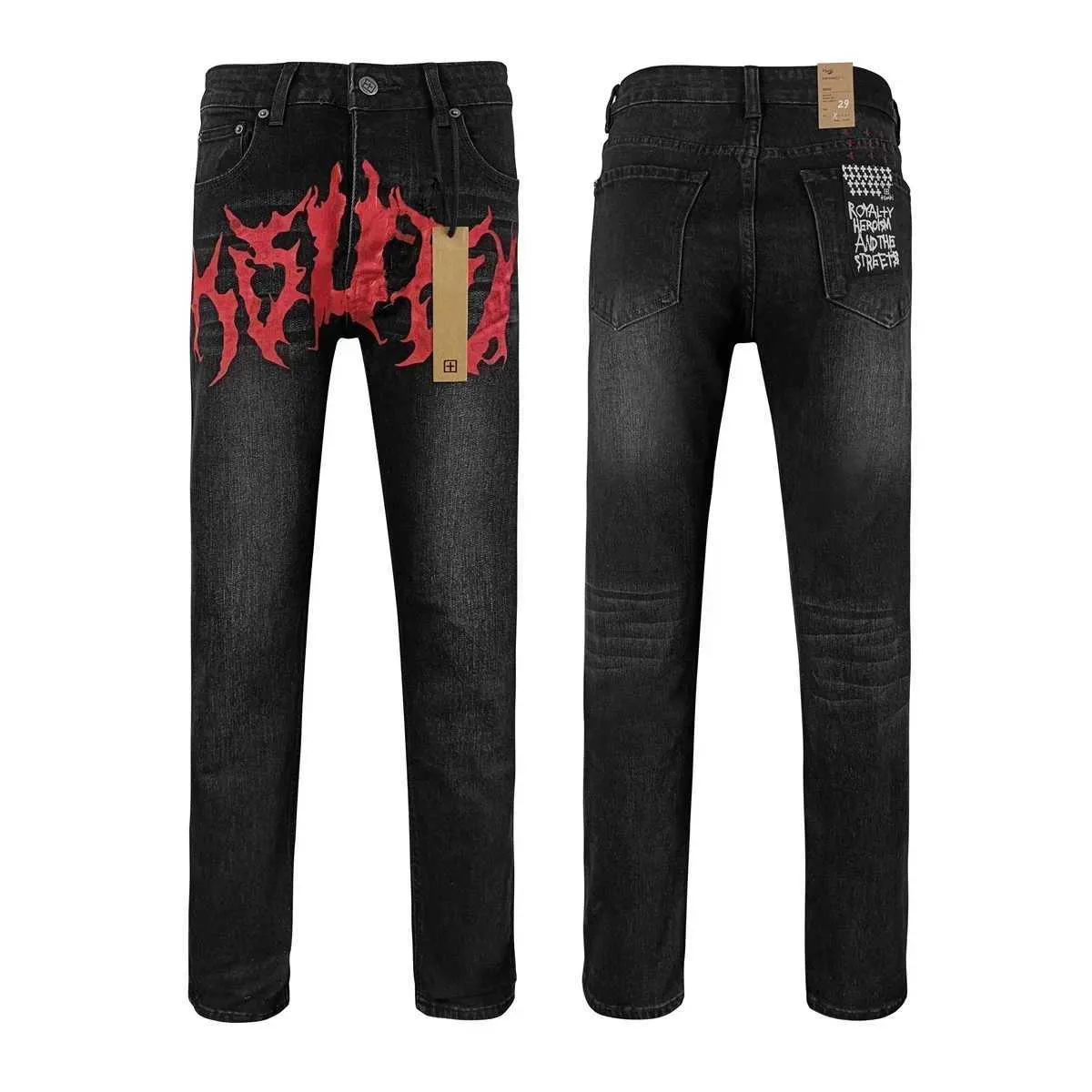 Ksubi 2025 Jeans American Cross High Street Paint Hole Trend Low Rise ...