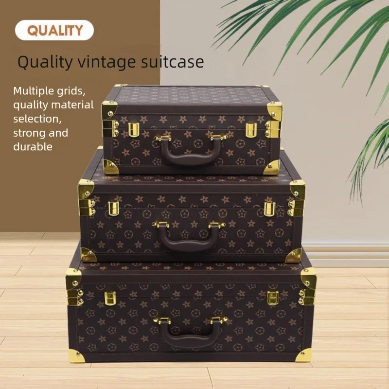 Ddmythur Wooden Lockable Storage Box European Style Design For ...