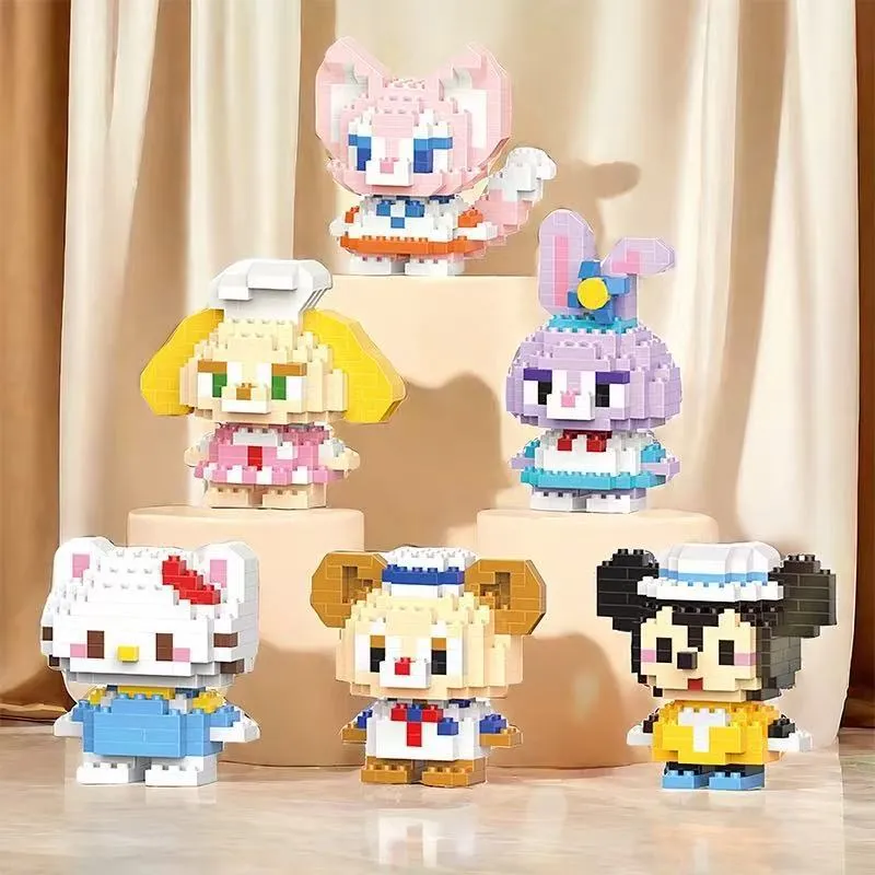 Compatible Micro-Particle Cartoon Doll Building Blocks Educational ...