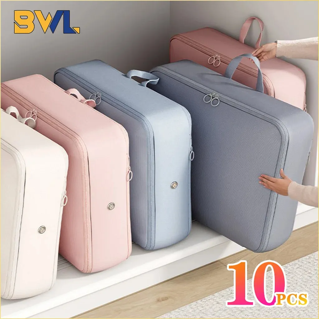 Foldable Compression Packing Bags, Large Capacity Clothes Storage Bags ...