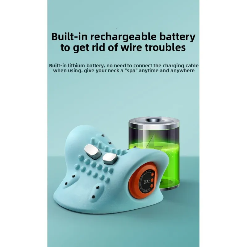 Sleep Traction Device with Red Infrared Light Pulse, Physiotherapy, and ...