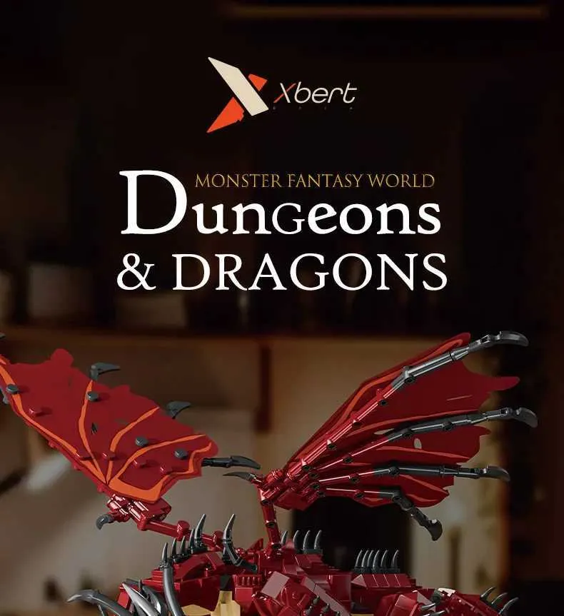 Dungeons & Dragons Treasure Mini Building Block Guardian Monster ...