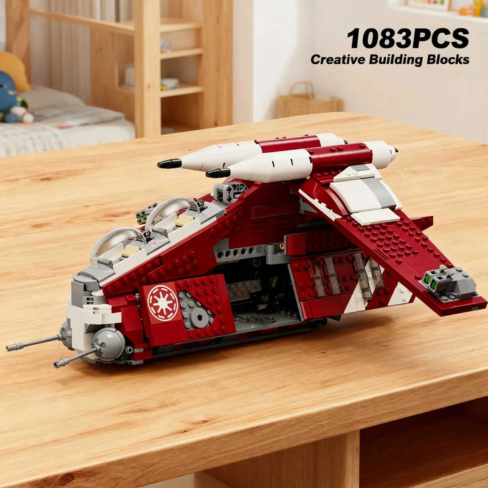 New 1083-Piece Galaxy Model Building Blocks Creative DIY MOC Toys Space ...