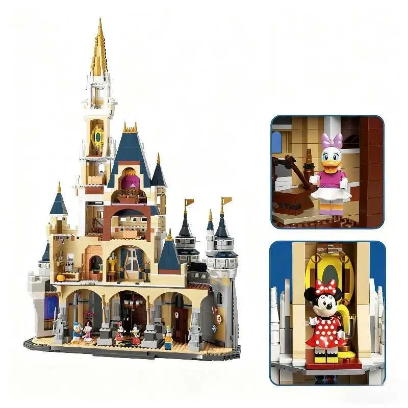 Castlestreetview Assembly Building Blocks: Adult Puzzle, DIY Castle ...