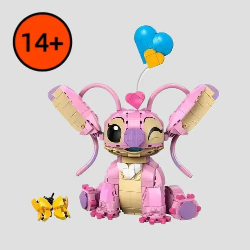 Miniso 43257 Angel Building Blocks, Cartoon Cute Children's Assembly ...