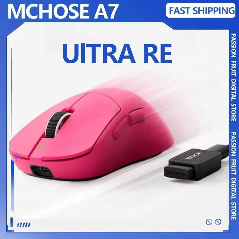 MCHOSE A7 Ultra RE Wireless Gaming Microsoft Ocean Plastic Mouse Lightweight 59g Office ...