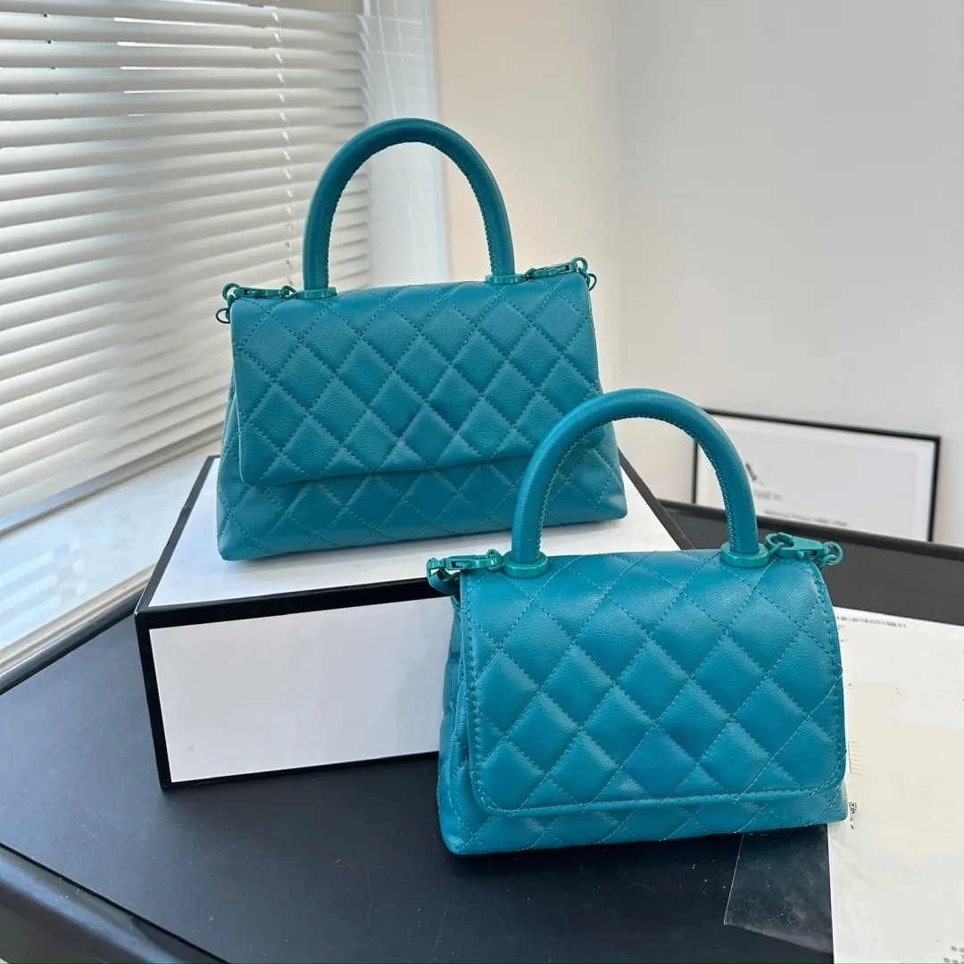 Womens Luxury Designer Bag Lambskin Co Handle Totes Cross Body Shoulder ...