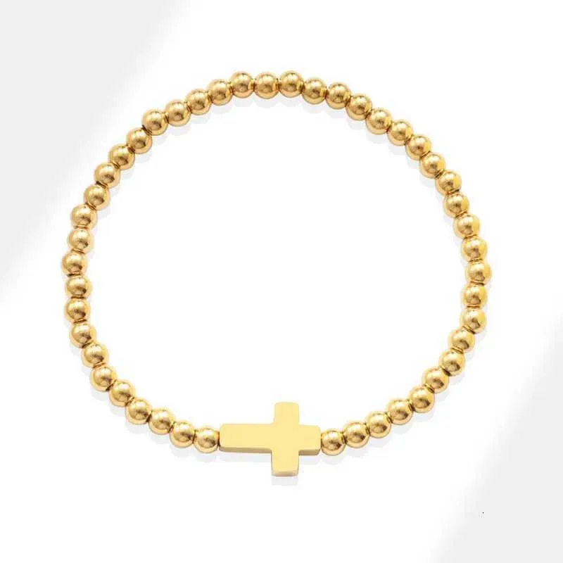 Sam Panda 925 Sterling Silver Cross Bracelet for Women, Beads ...