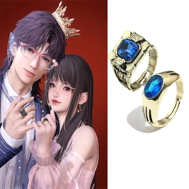 Game Love And Deepspace Rafayel Xavier Zayne Cosplay Ring Unisex ...