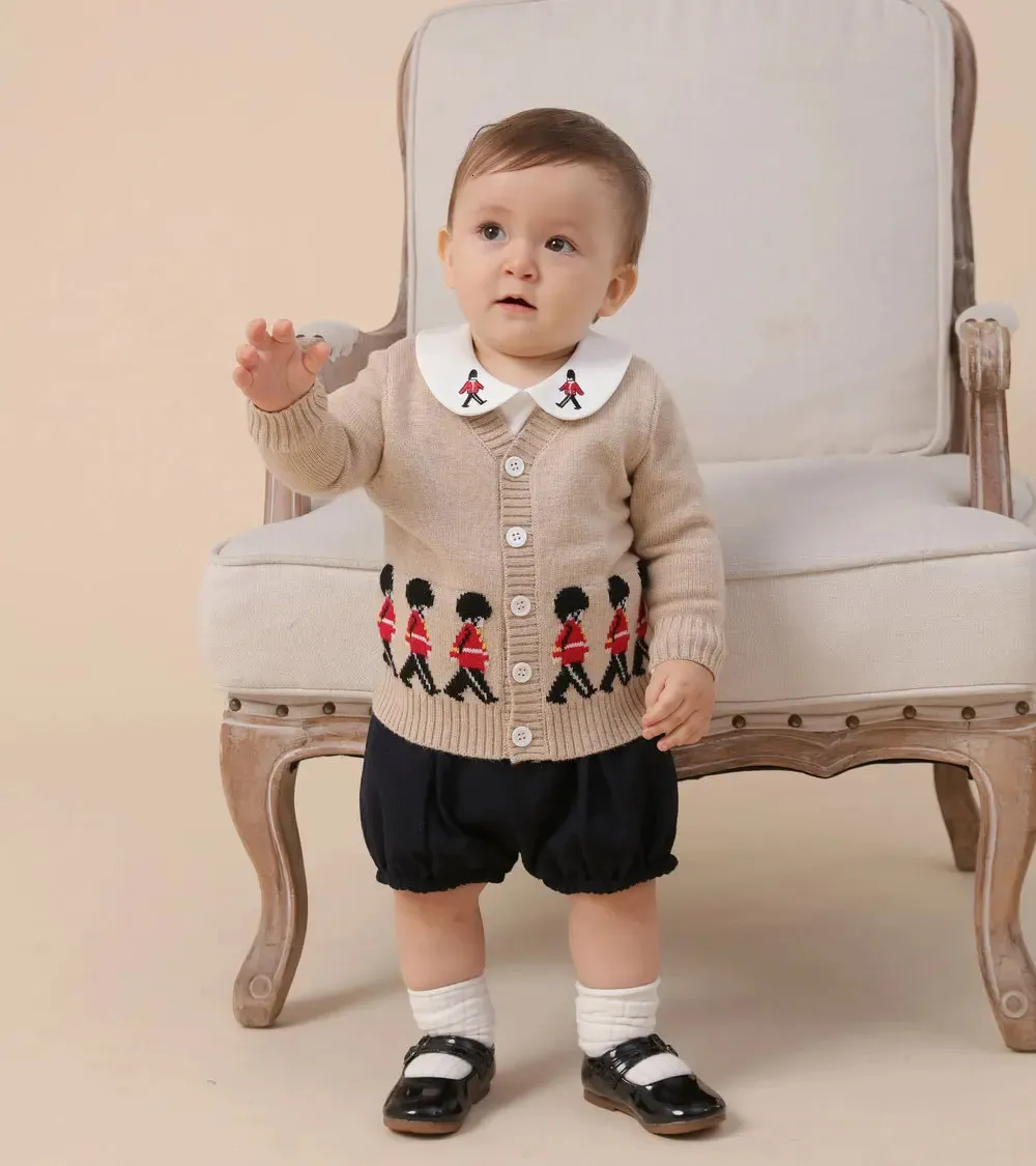 Spanish Baby Boys Clothes Children's Sweater Cardigan Baby Wool Cartoon ...