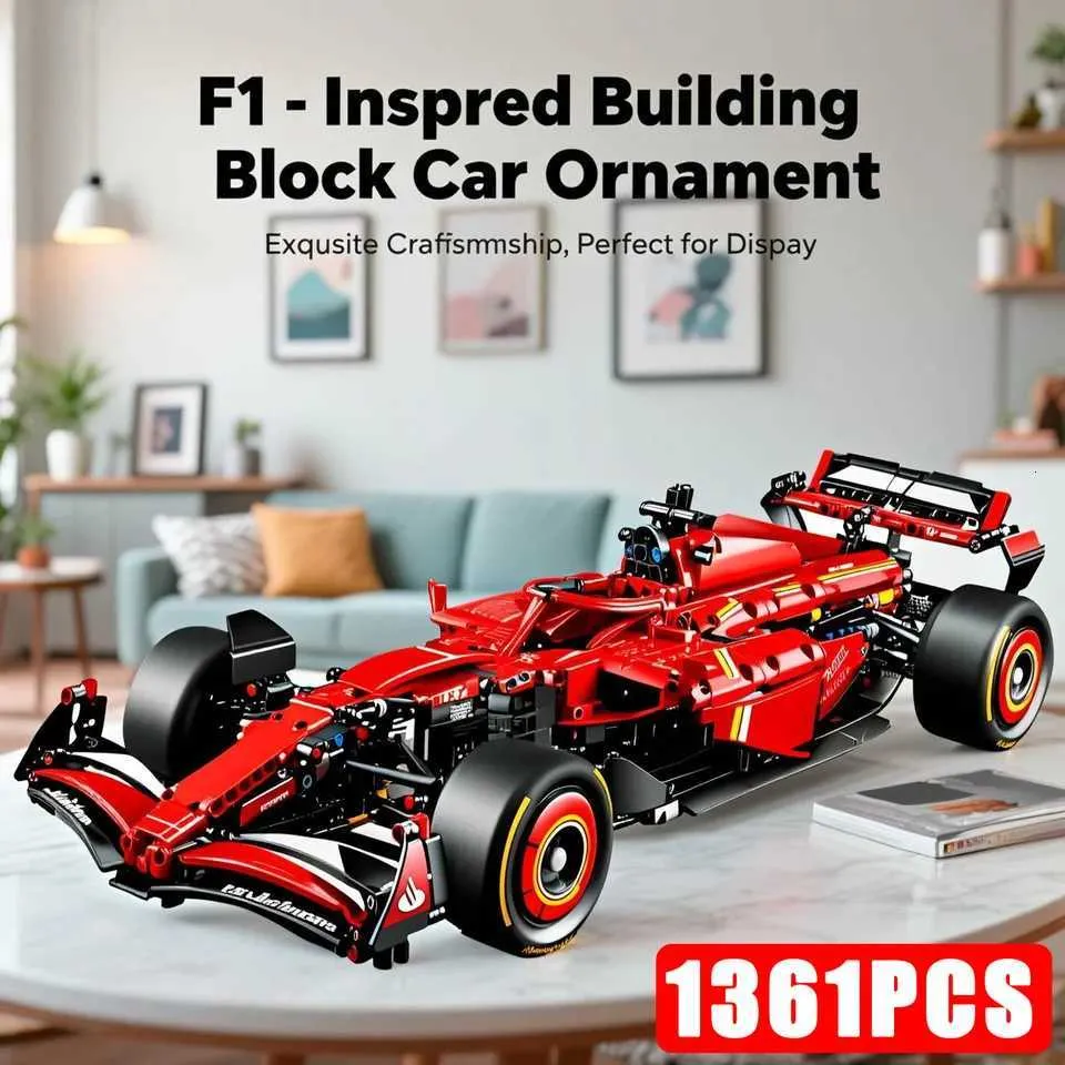 Technical F1 Race Car Building Set 42207 Sport Car Bricks For Adults ...