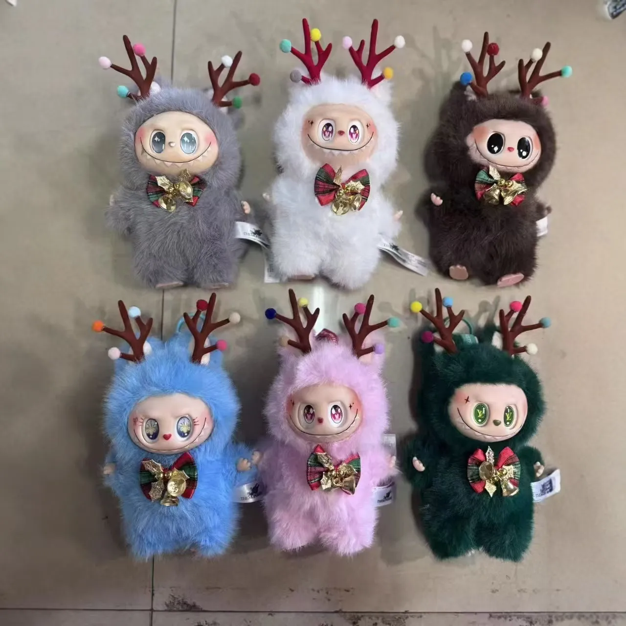 Labubu Cute Plush Doll, Blind Box Toy V1 V2 V3 Christmas Series A ...