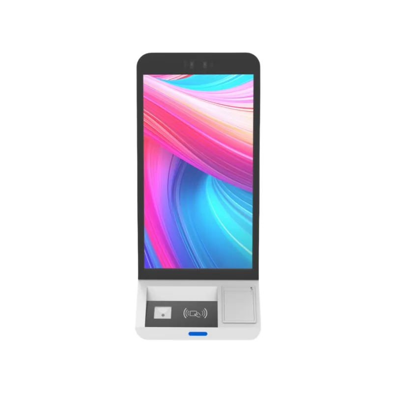 5 Inch Vertical Touch Display Wall Mounted POS Terminal With IC Card ...
