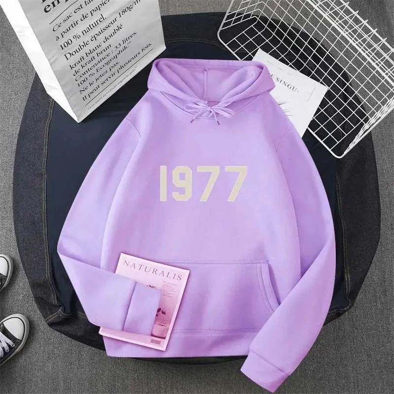1977 Warm Fashion Hoodie for Men and Women, Hip Hop Street Brand, High ...