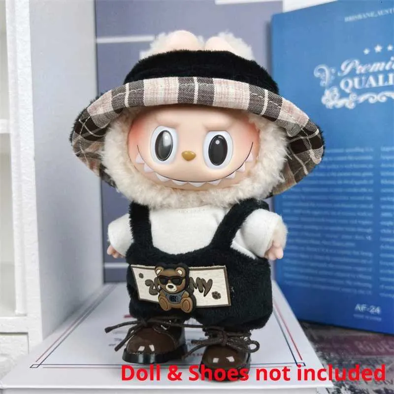 Doll Accessories: 17cm Labubu Clothes, Handmade High Quality Overall ...