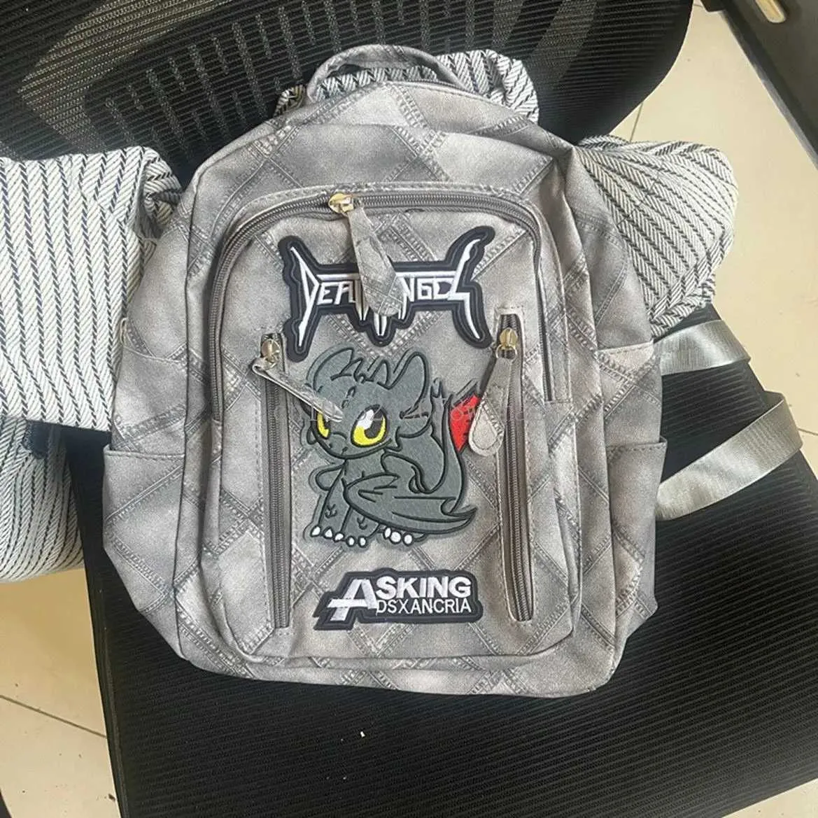 Y2K Spicy Girl Aesthetic Backpacks Women Gothic Punk Harajuku ...
