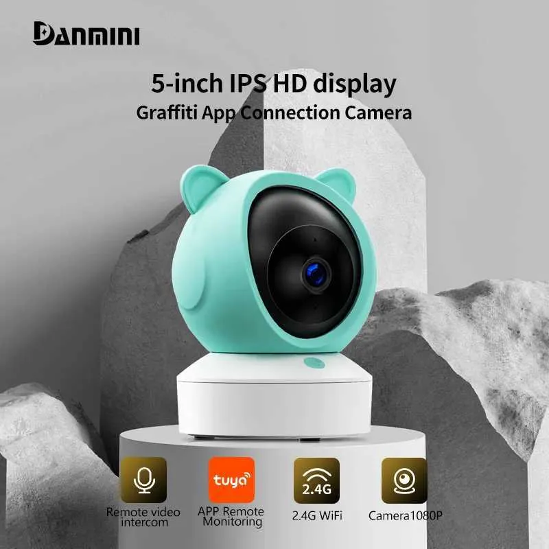 5 Graffiti WiFi Motion Detection App Remote View 2.4G Wireless Two-Way ...