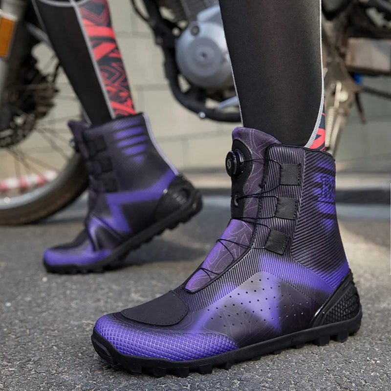 Four Seasons Motorcycle Boots - Offroad Racing Short Boots, Riding ...