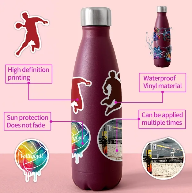 Multi-Functional Neon Light Style Colorful Stickers for Notebook ...