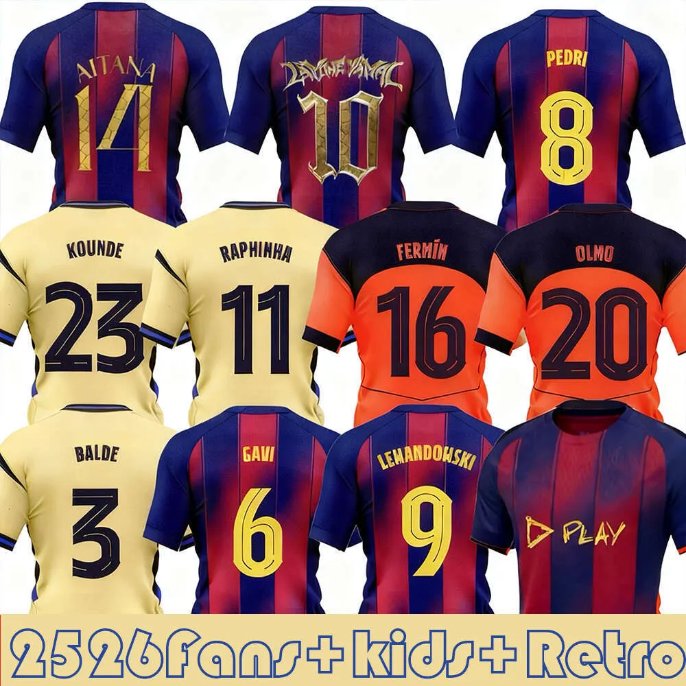 Black LAMINE YAMAL LEWANDOWSKI Soccer Training Tops 24/25/26 Men's And ...