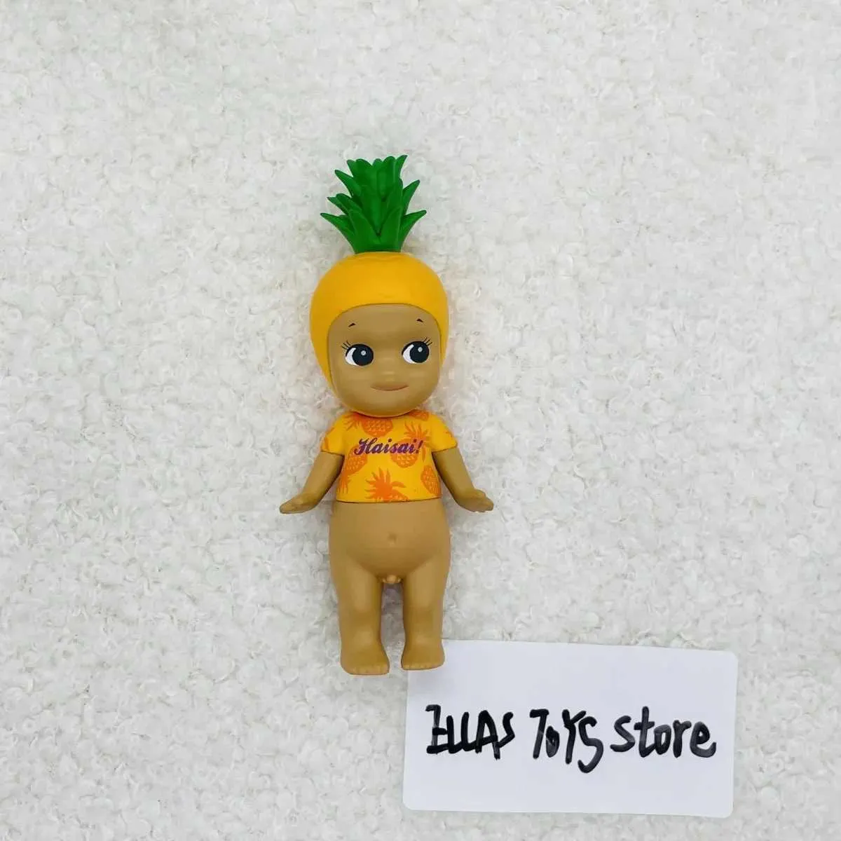 Mini Angel Figure Model Okinawa Series Black Pineapple Blind Box ...