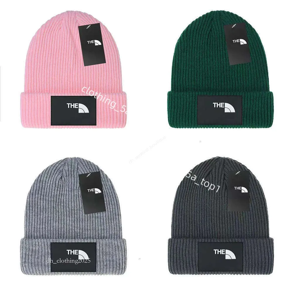 Northfacemen Designer Knitted Puffer Brooks Beanie Hats For Men Autumn ...