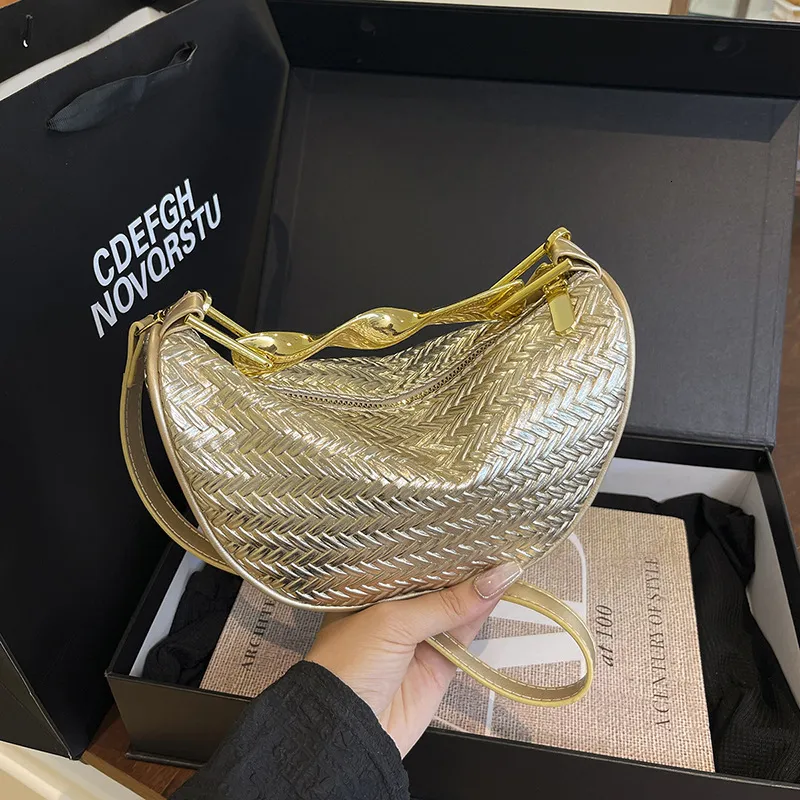 Luxury Brand Designer Woven Bag For Women Summer Handheld & Crossbody ...