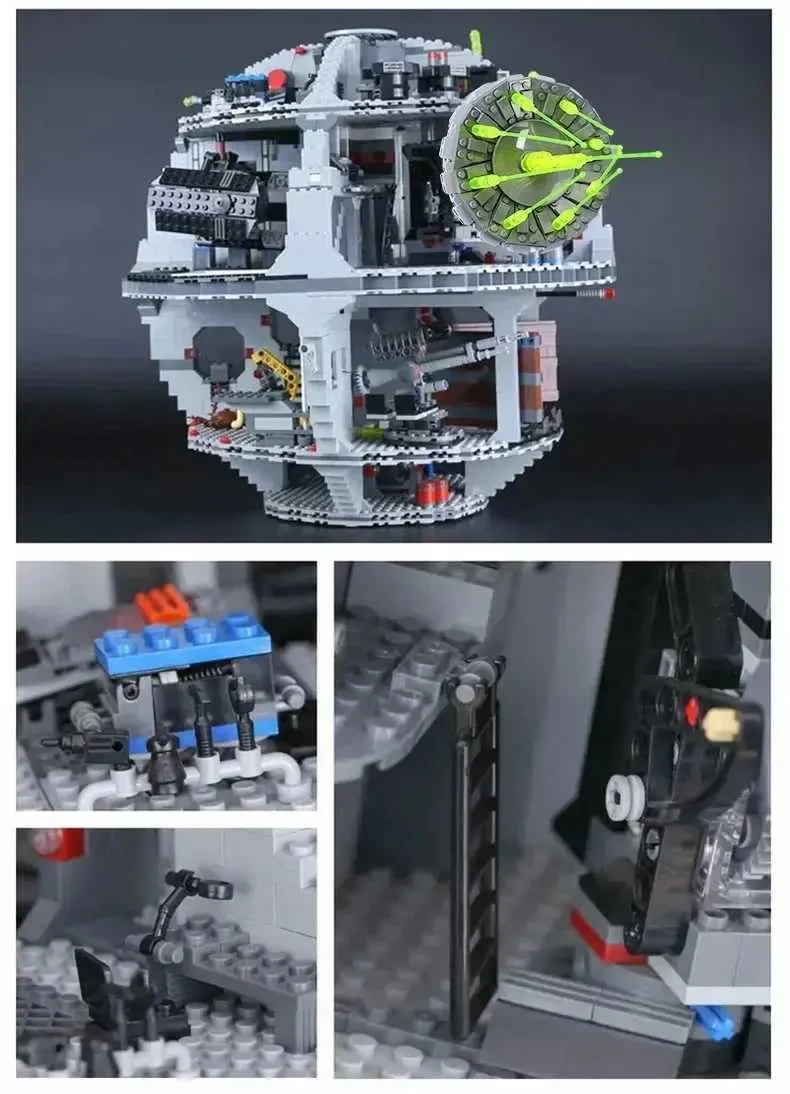 The Great Death Star Model Building Blocks: Compatible Spaceship Series ...