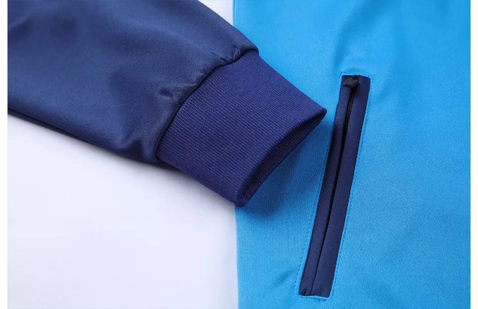 Aj Auxerre Soccer Tracksuit Training Jacket Kids Kit Outdoor Full ...