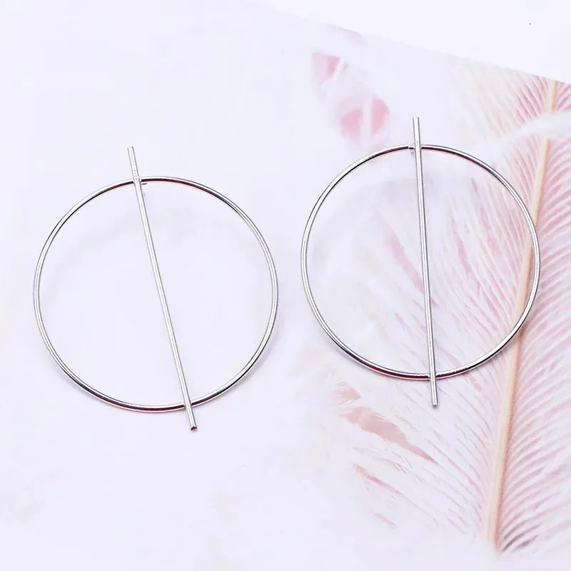 Exaggerated Punk Drop Earrings for Women, Big Circle Personality Female ...