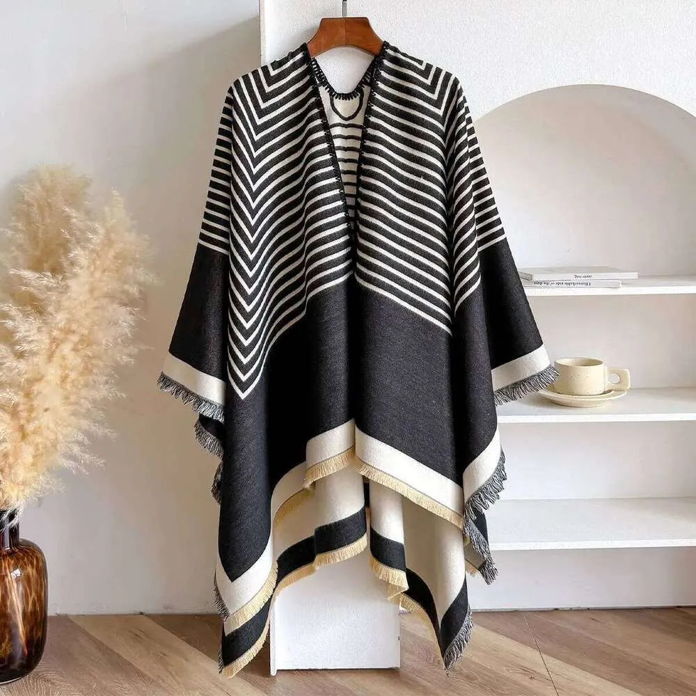 Female Winter Scarf: Warm Imitation Cashmere Shawl Wrap Hijab Bufandas ...