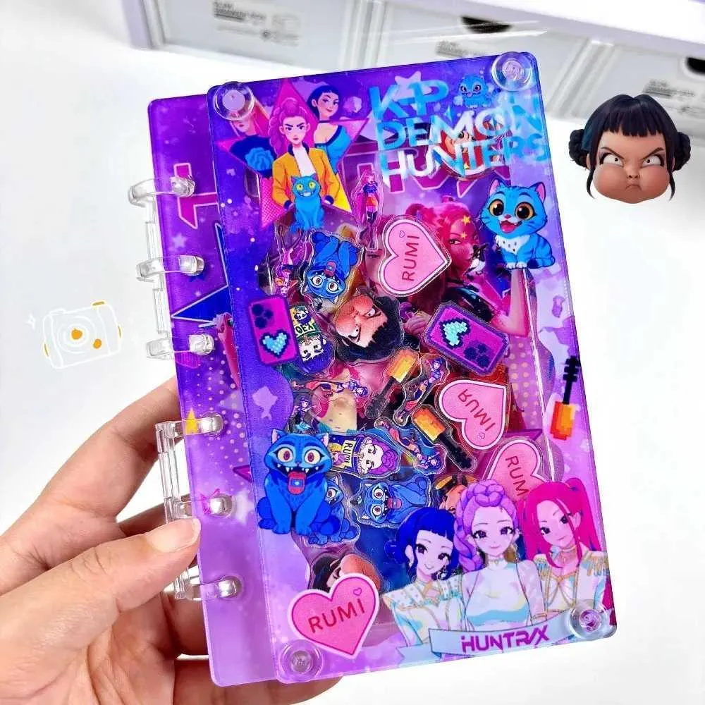 A7 Kpop Demon Hunters Notebook And Journals Rumi Mira Zoey Binder ...