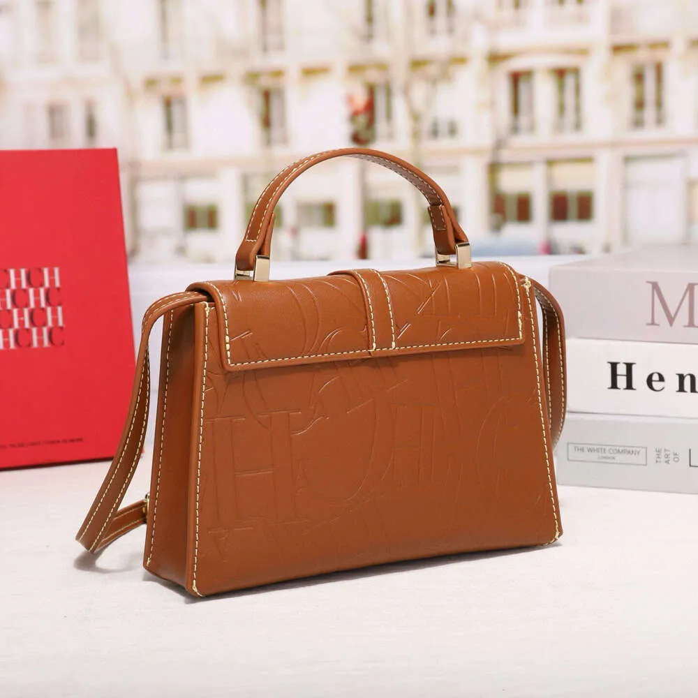 Chhc New Fashion Handbag Classic Embossed Design Versatile Women's ...