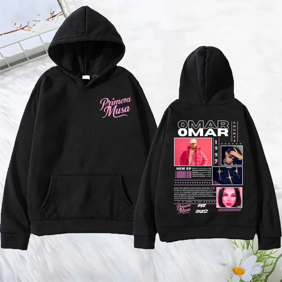 Omar Courtz First Muse Album Tour Merch Fashion Hoodies For Men And ...