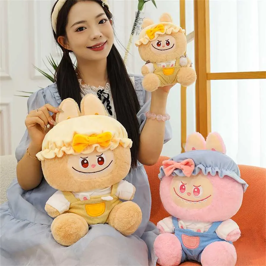 LABUBU Large Plush Dolls Soft Stuffed Toy For Kids Girls Adorable Big ...