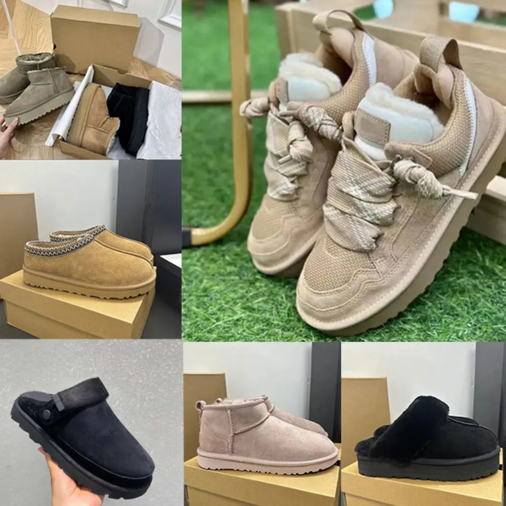 Tazz Taan Lowmel Sheepskin Snow Boots Insulated Ankle Booties For Men ...