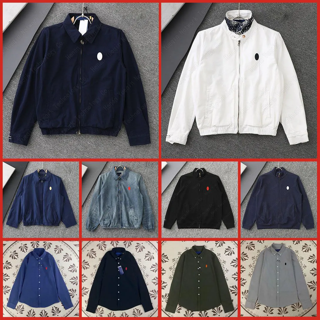 Designer Polo Hoodie for Men and Women, Cotton Plolo Tracksuit, Zip Up ...