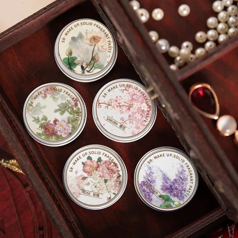 Solid Perfume Portable Solid Balm Longlasting Fragrances Fresh And ...