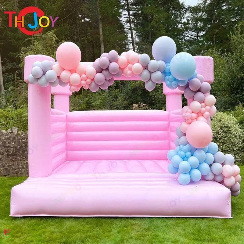 Outdoor Inflatable Bounce House Jumper Wedding Castle for Parties ...