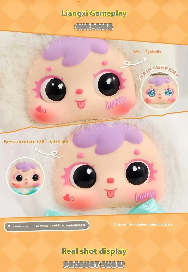 New Genuine Samuel Cat Plush Blind Box Series, Cute Doll with Movable ...