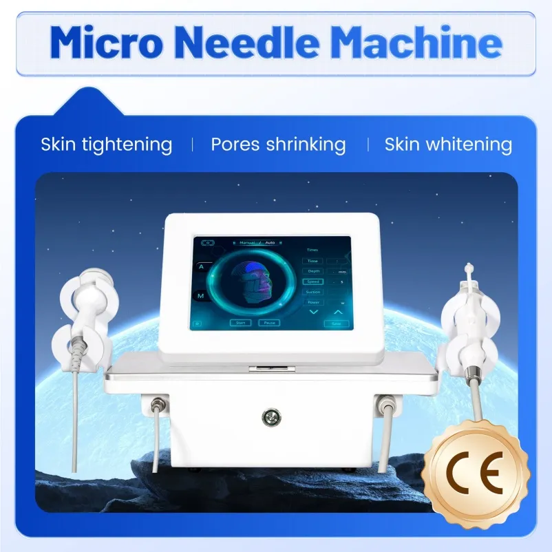 Golden Microneedle Instrument Facial Lifting Repairing Acne Scars Acne ...