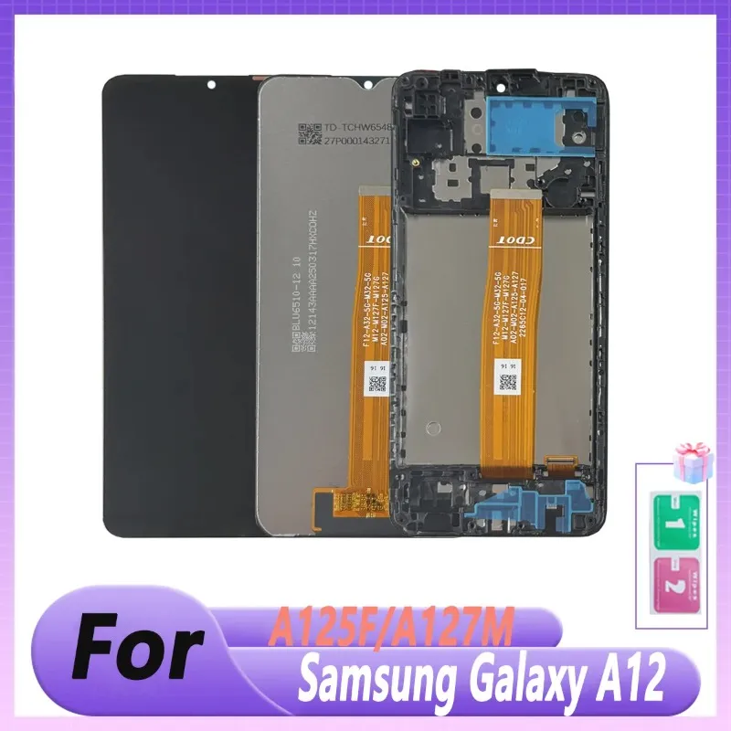 Tested A12 LCD Display Touch Screen Digitizer Replacement for Samsung ...