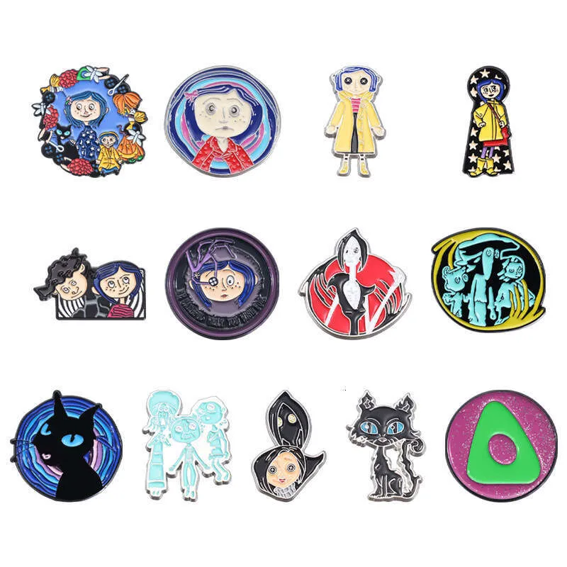 Cartoon Anime Series Metal Badge Brooch Clothing Accessory Lapel Pin ...