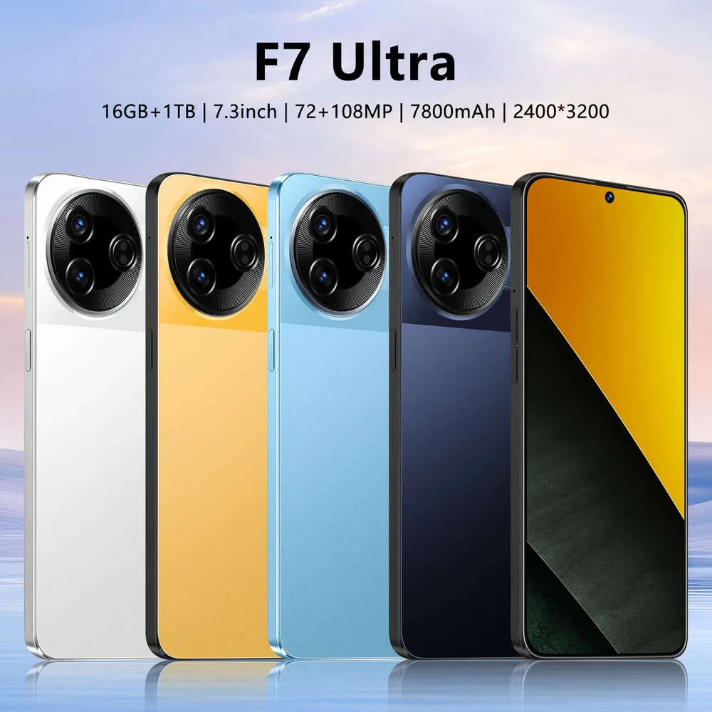 Mobile Phone F Ultra New Inch True G Large Screen Android Smartphone ...