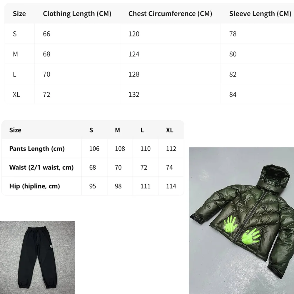 Designer Down Jacket Embroidered Avocado Green... From Qualityclothes ...