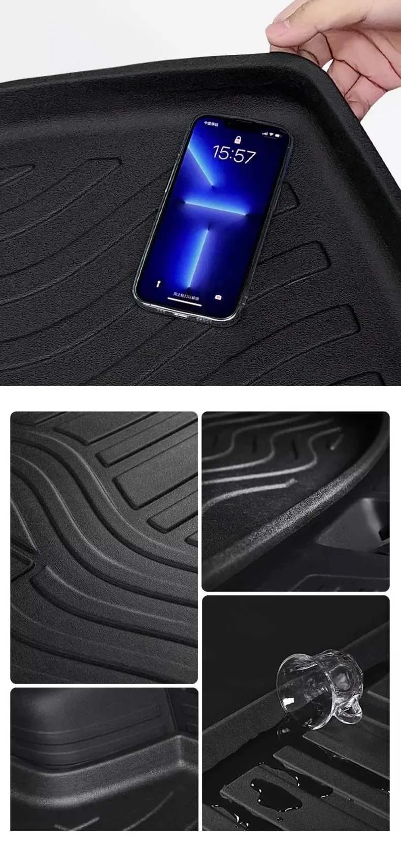 Custom Fit TPE Subaru Wrx Trunk Liner For Chery Fulwin T6 All Season Cargo 3D Shaped Trunks ...