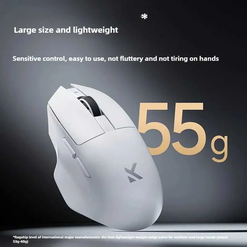 MCHOSE G7 Max Wireless Gaming White Gaming Mouse Triplemode ...