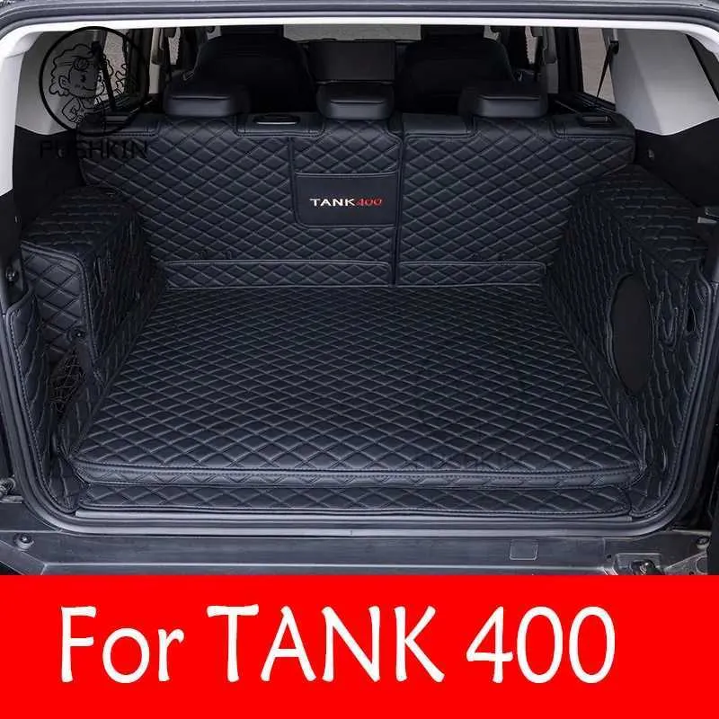For GWM Tank 400 -2026 Full Set: Durable Leather Trunk Mat, Cargo Liner ...