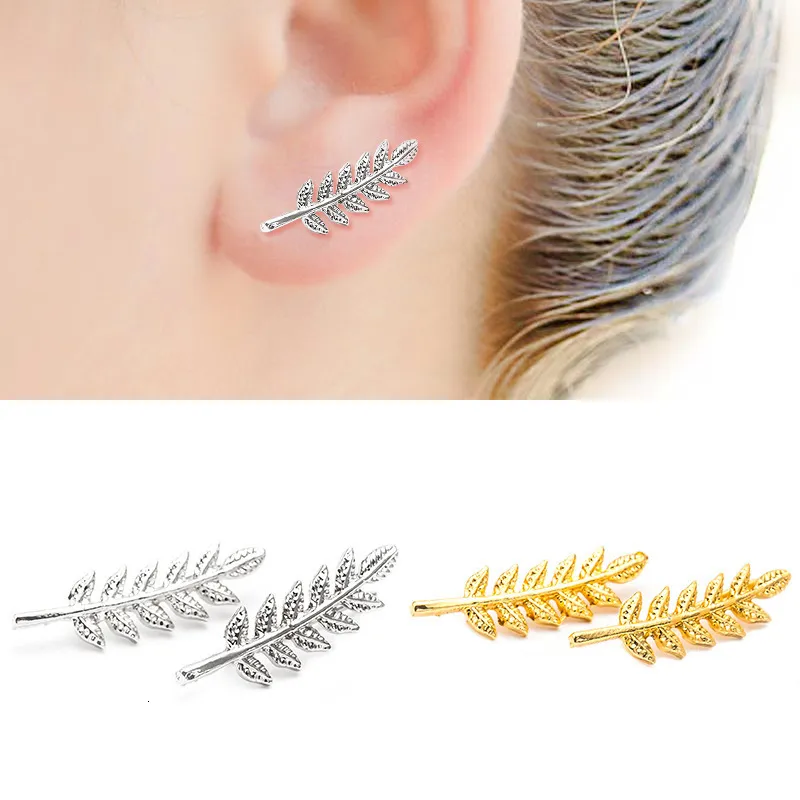 New Fashion Simple Leaf-Shaped Ear Cuffs Earrings for Women from Dhgate ...