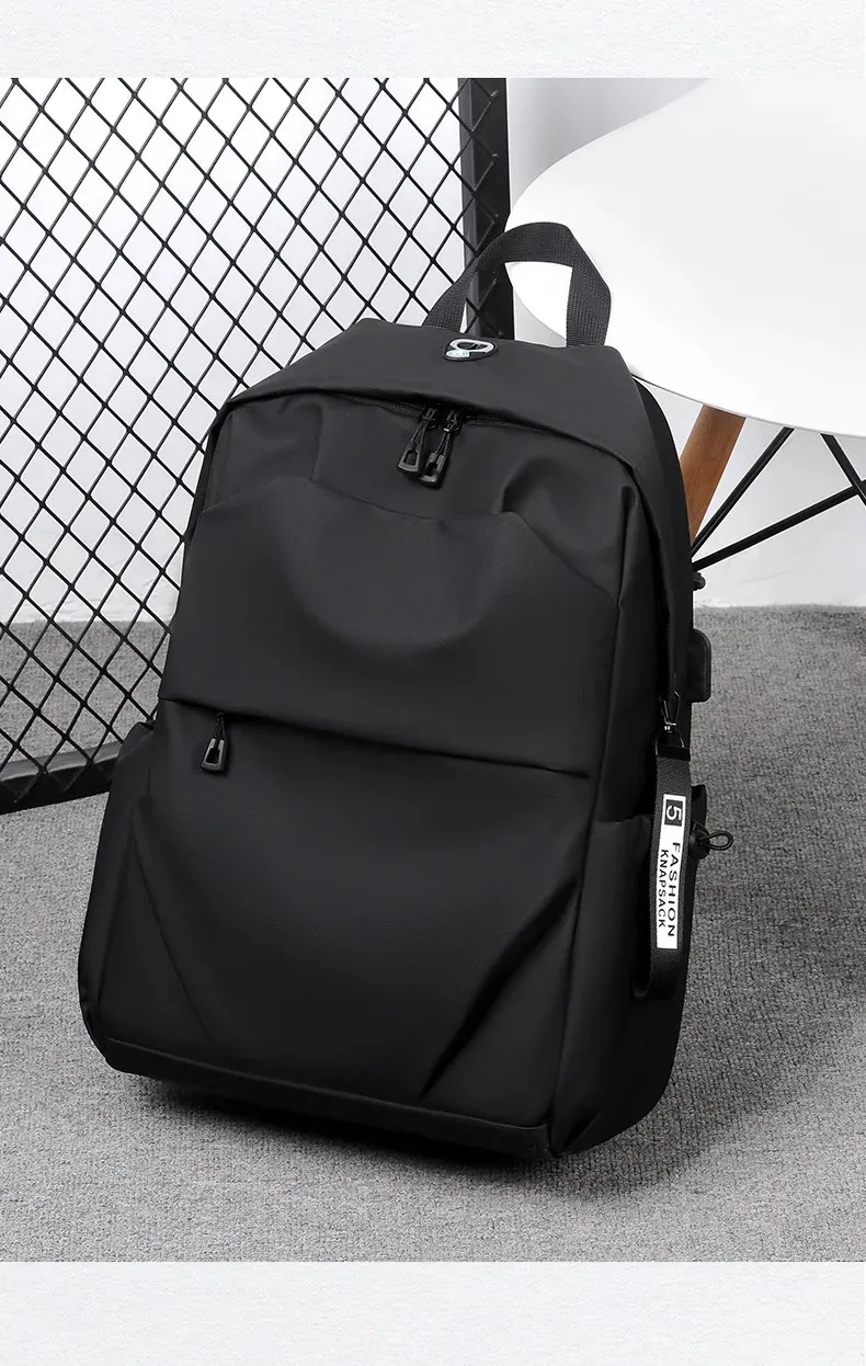 Commuting Backpack for Men Large Capacity Casual Water Resistant Travel ...